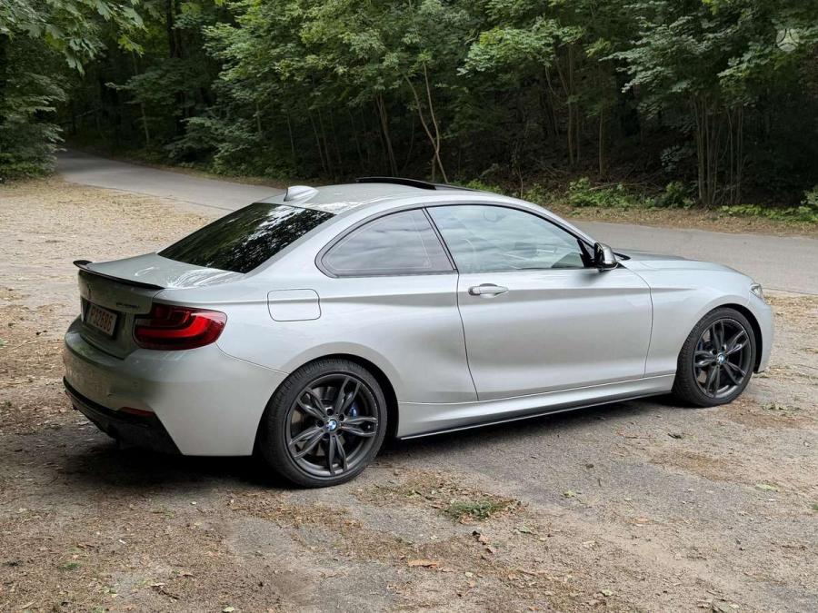 Grey BMW 235 2015 in Vilnius, with an engine capacity of 2.98 L and mileage of 152 thousand km for 17900 €, photo 4 on AUTOMOTO.COM.LV