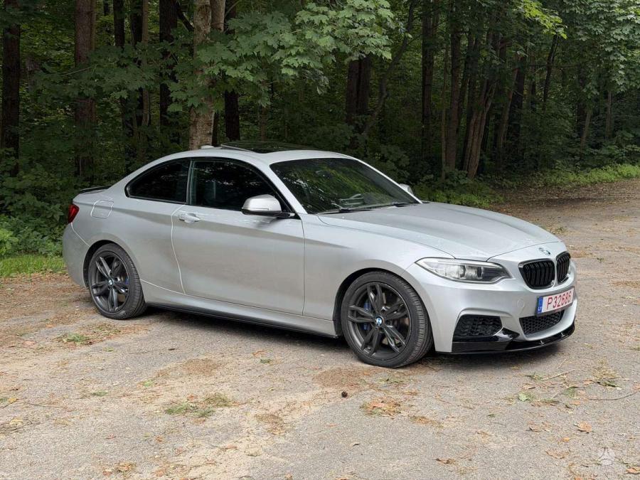 Grey BMW 235 2015 in Vilnius, with an engine capacity of 2.98 L and mileage of 152 thousand km for 17900 €, photo 30 on AUTOMOTO.COM.LV