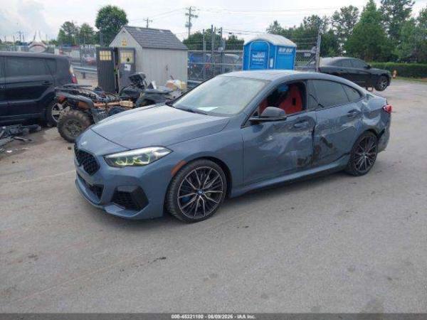 Grey BMW 235 2021 in Klaipeda, with an engine capacity of 2.00 L and mileage of 85 thousand km for 7000 €, photo 2 on AUTOMOTO.COM.LV