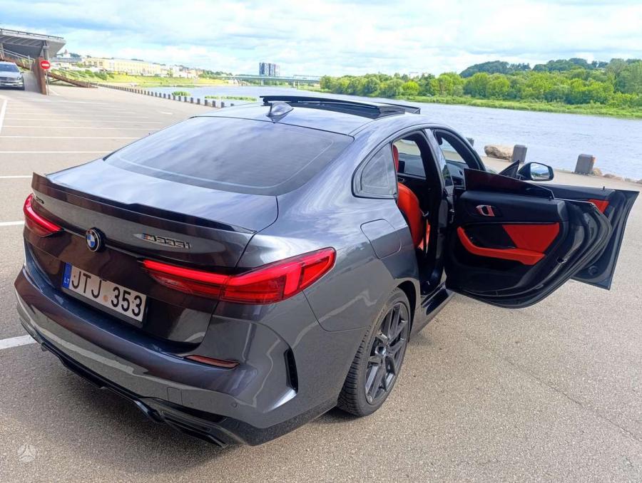 Grey BMW 235 2021 in Kaunas, with an engine capacity of 2.00 L and mileage of 53 thousand km for 33300 €, photo 4 on AUTOMOTO.COM.LV