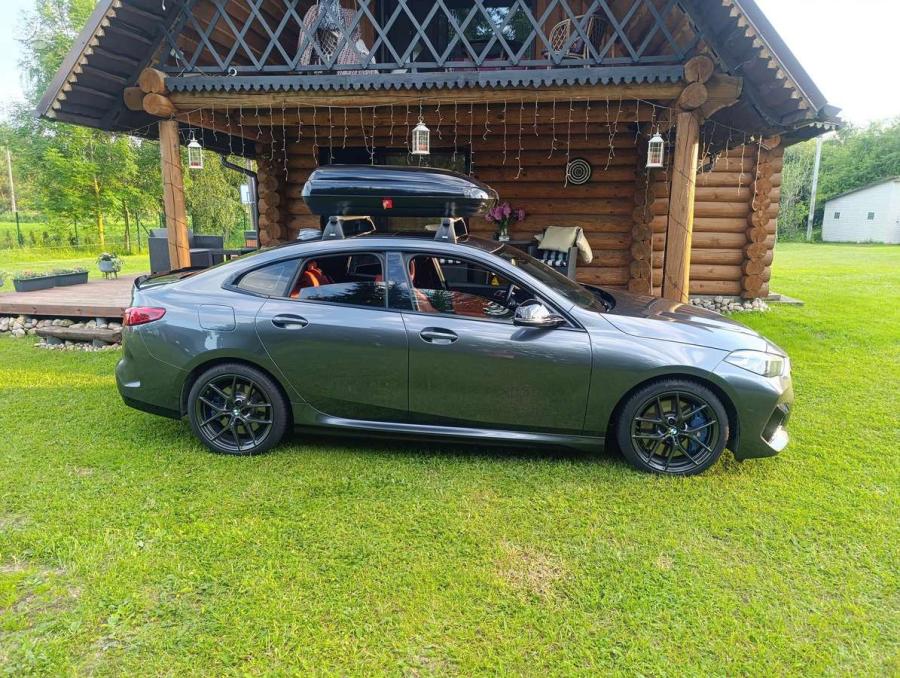 Grey BMW 235 2021 in Kaunas, with an engine capacity of 2.00 L and mileage of 53 thousand km for 33300 €, photo 36 on AUTOMOTO.COM.LV