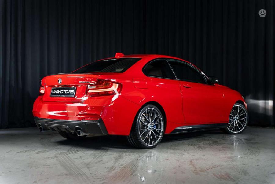 Sarkans BMW 235 2016 Viļņa, ar dzinēja tilpumu 2.98 L un nobraukumu 109 tūkst. km par 21999 €, foto 5 vietnē AUTOMOTO.COM.LV