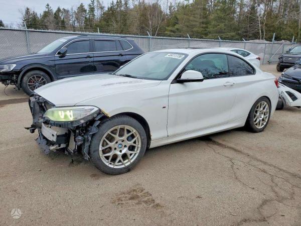 White BMW 235 2015 in Vilnius, with an engine capacity of 3.00 L and mileage of 162 thousand km for 6700 €, photo 1 on AUTOMOTO.COM.LV