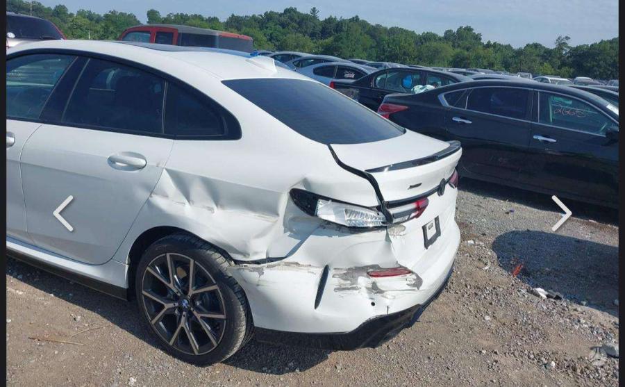 White BMW 235 2020 in Kaunas, with an engine capacity of 2.00 L and mileage of 85 thousand km for 13100 €, photo 4 on AUTOMOTO.COM.LV