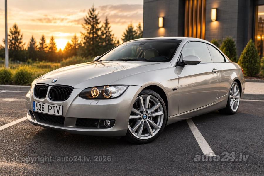 Smilšu krāsa BMW 3 Series 2008 Tallina, ar dzinēja tilpumu 3.00 L un nobraukumu 276 tūkst. km par 7699 €, foto 1 vietnē AUTOMOTO.COM.LV