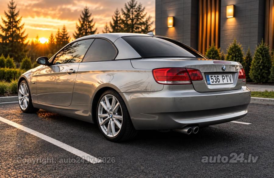 Smilšu krāsa BMW 3 Series 2008 Tallina, ar dzinēja tilpumu 3.00 L un nobraukumu 276 tūkst. km par 7699 €, foto 3 vietnē AUTOMOTO.COM.LV
