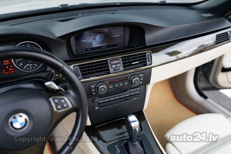 Smilšu krāsa BMW 3 Series 2008 Tallina, ar dzinēja tilpumu 3.00 L un nobraukumu 276 tūkst. km par 7699 €, foto 22 vietnē AUTOMOTO.COM.LV