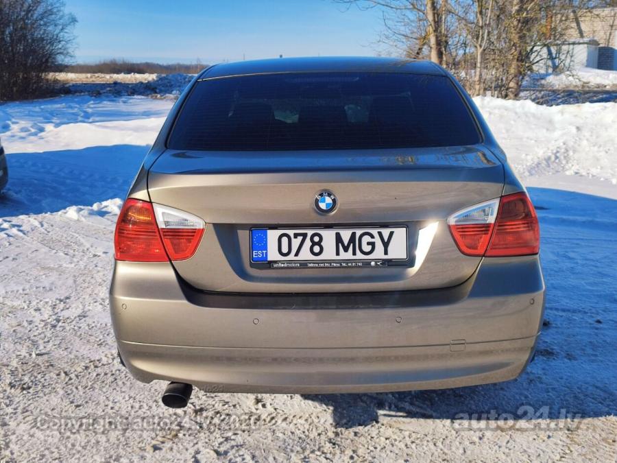 Beige BMW 3 Series 2007 in Viljandi, with an engine capacity of 2.00 L and mileage of 191 thousand km for 3400 €, photo 4 on AUTOMOTO.COM.LV