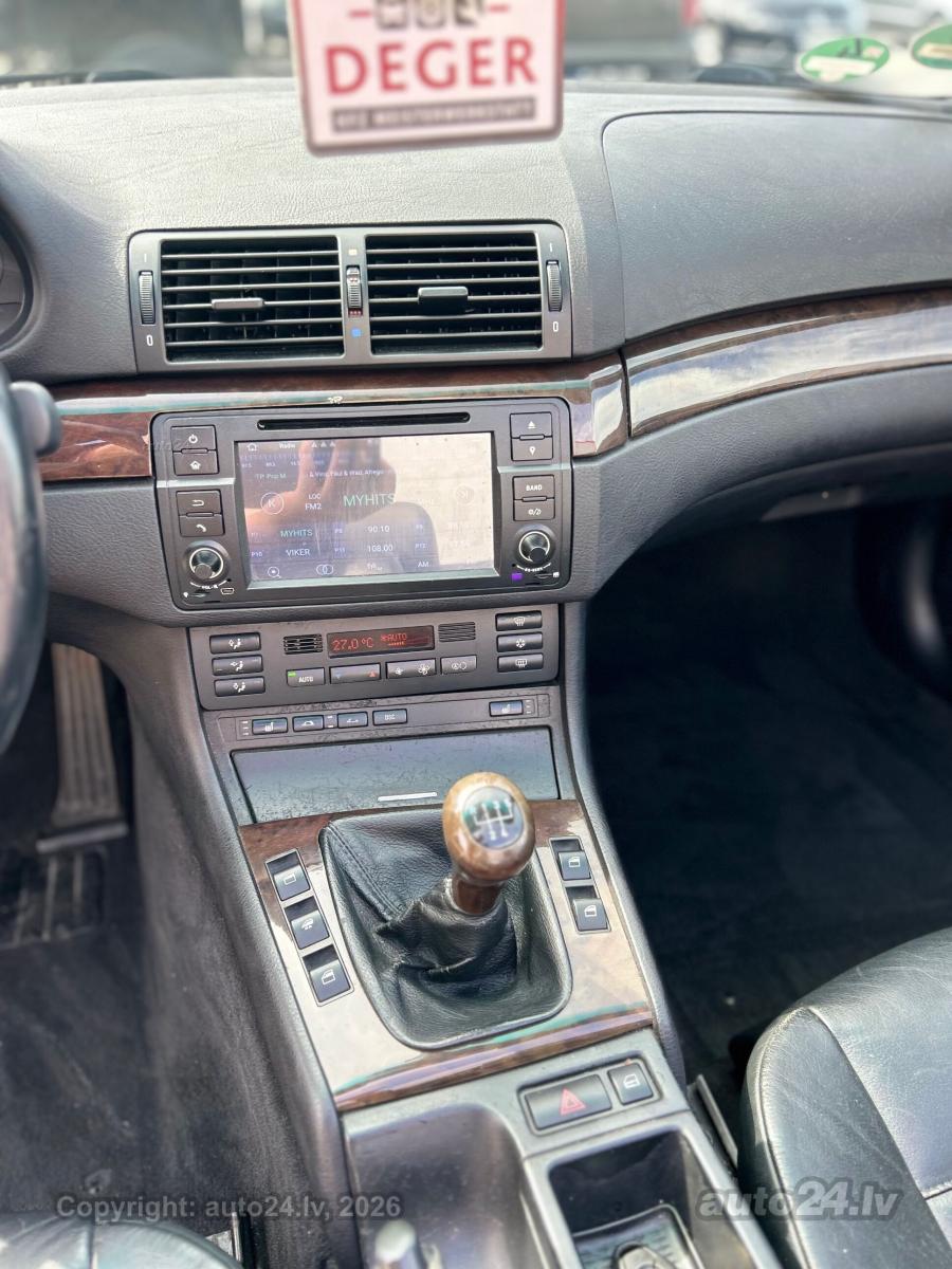 Melns BMW 3 Series 2003 Tartu, ar dzinēja tilpumu 2.00 L un nobraukumu 240 tūkst. km par 3200 €, foto 12 vietnē AUTOMOTO.COM.LV