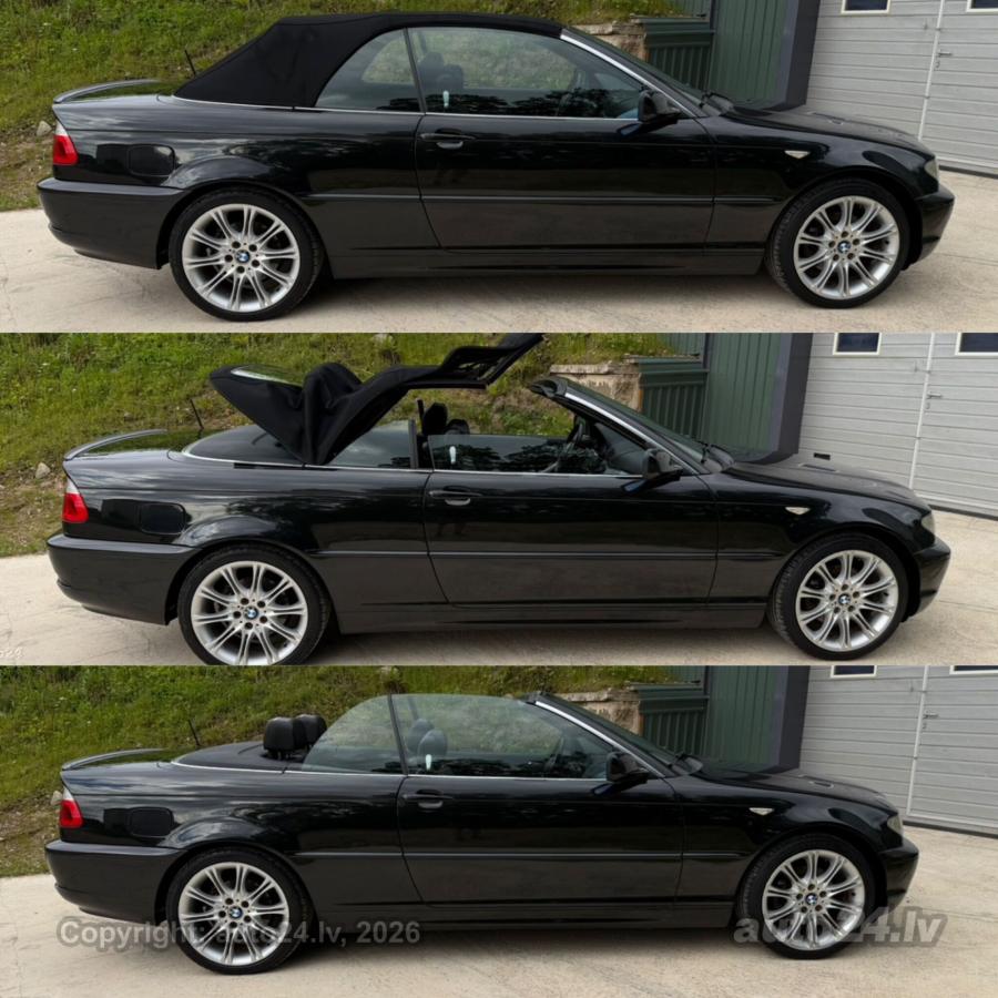 Black BMW 3 Series 2003 in Viljandi, with an engine capacity of 2.20 L and mileage of 296 thousand km for 6790 €, photo 8 on AUTOMOTO.COM.LV