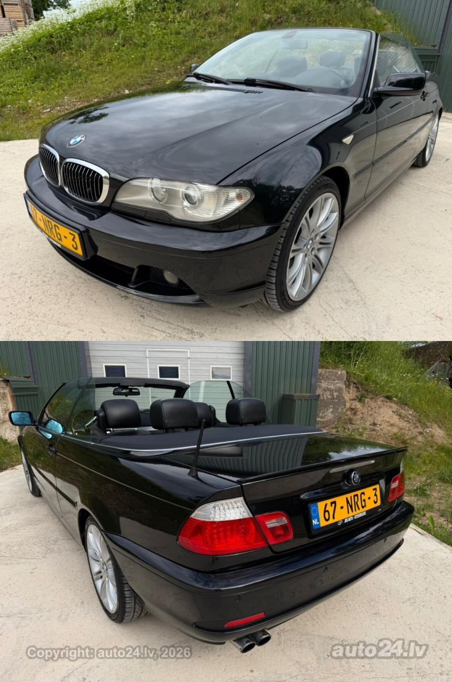 Black BMW 3 Series 2003 in Viljandi, with an engine capacity of 2.20 L and mileage of 296 thousand km for 6790 €, photo 30 on AUTOMOTO.COM.LV