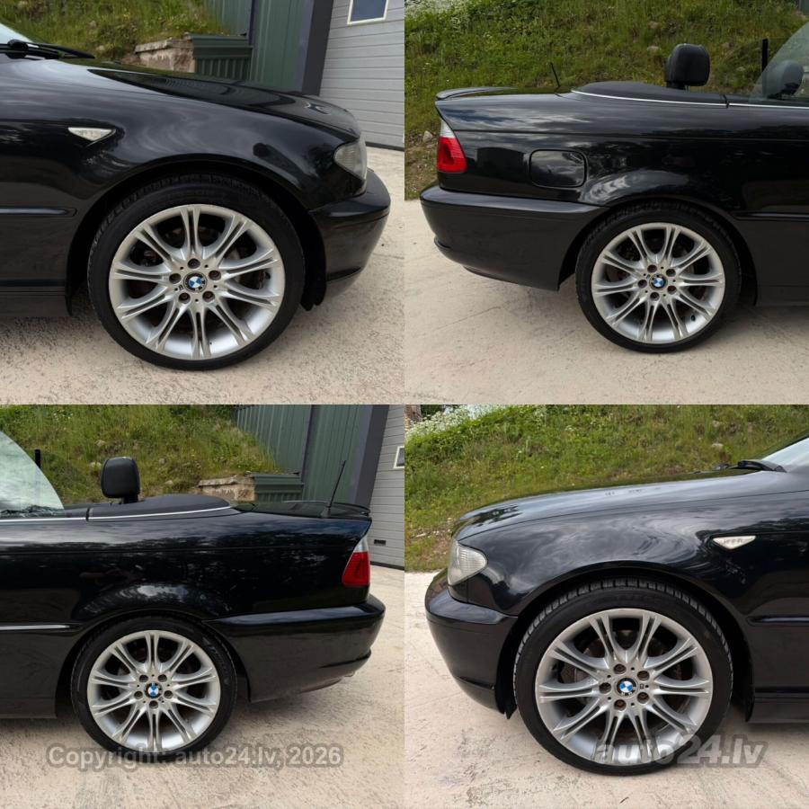Black BMW 3 Series 2003 in Viljandi, with an engine capacity of 2.20 L and mileage of 296 thousand km for 6790 €, photo 31 on AUTOMOTO.COM.LV