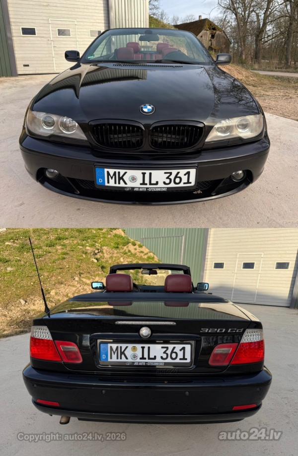 Black BMW 3 Series 2006 in Viljandi, with an engine capacity of 2.00 L and mileage of 357 thousand km for 6290 €, photo 6 on AUTOMOTO.COM.LV