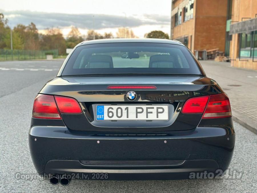Black BMW 3 Series 2007 in Tallinn, with an engine capacity of 3.00 L and mileage of 264 thousand km for 10900 €, photo 4 on AUTOMOTO.COM.LV