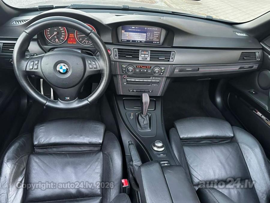 Black BMW 3 Series 2007 in Tallinn, with an engine capacity of 3.00 L and mileage of 264 thousand km for 10900 €, photo 12 on AUTOMOTO.COM.LV