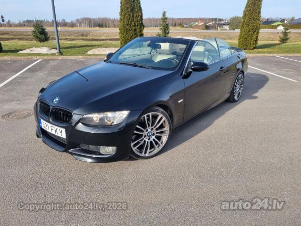 Black BMW 3 Series 2007 in Tallinn, with an engine capacity of 3.00 L and mileage of 39 thousand km for 8990 €, photo 1 on AUTOMOTO.COM.LV