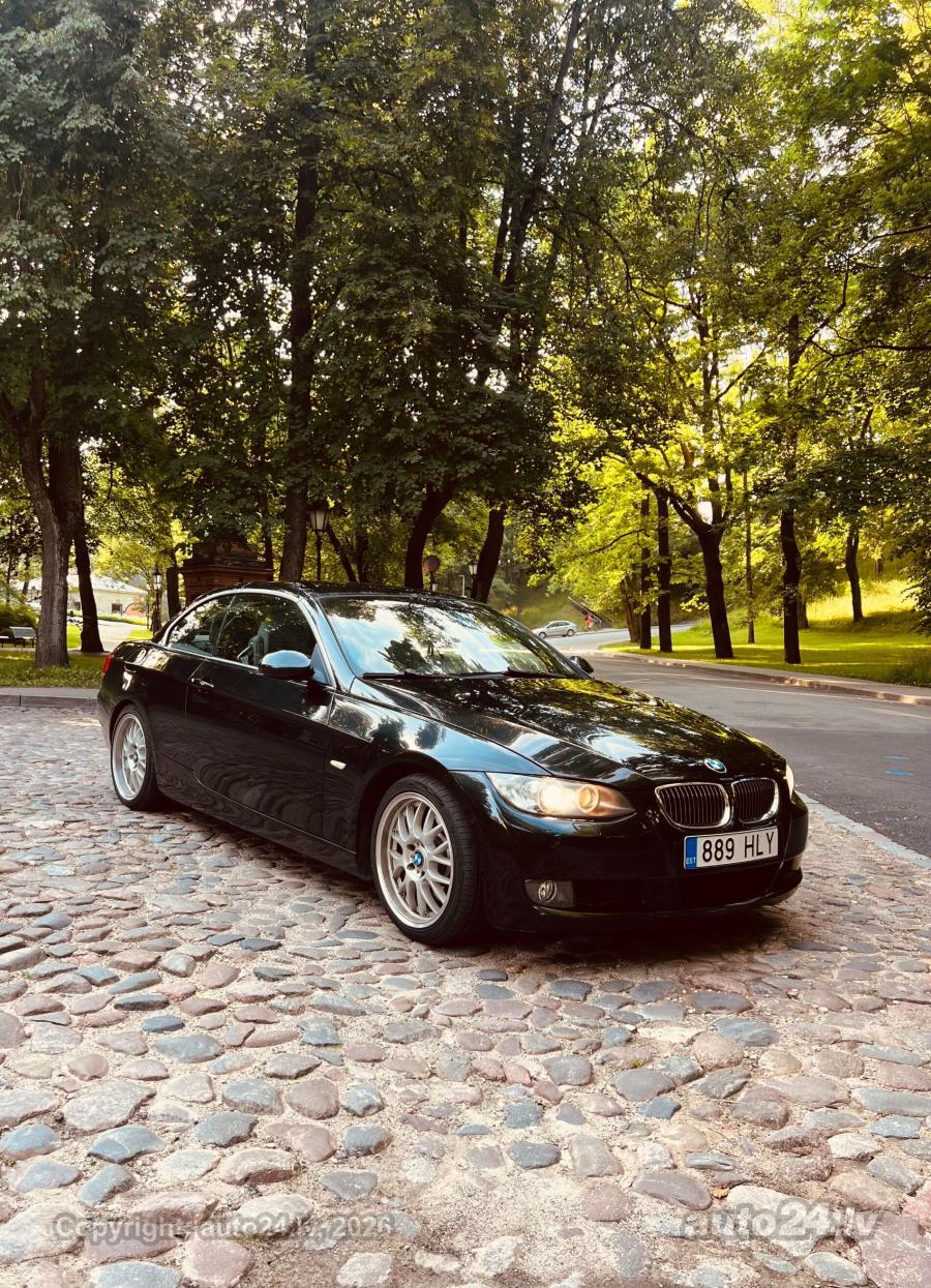 Black BMW 3 Series 2008 in Tallinn, with an engine capacity of 3.00 L and mileage of 338 thousand km for 8200 €, photo 5 on AUTOMOTO.COM.LV