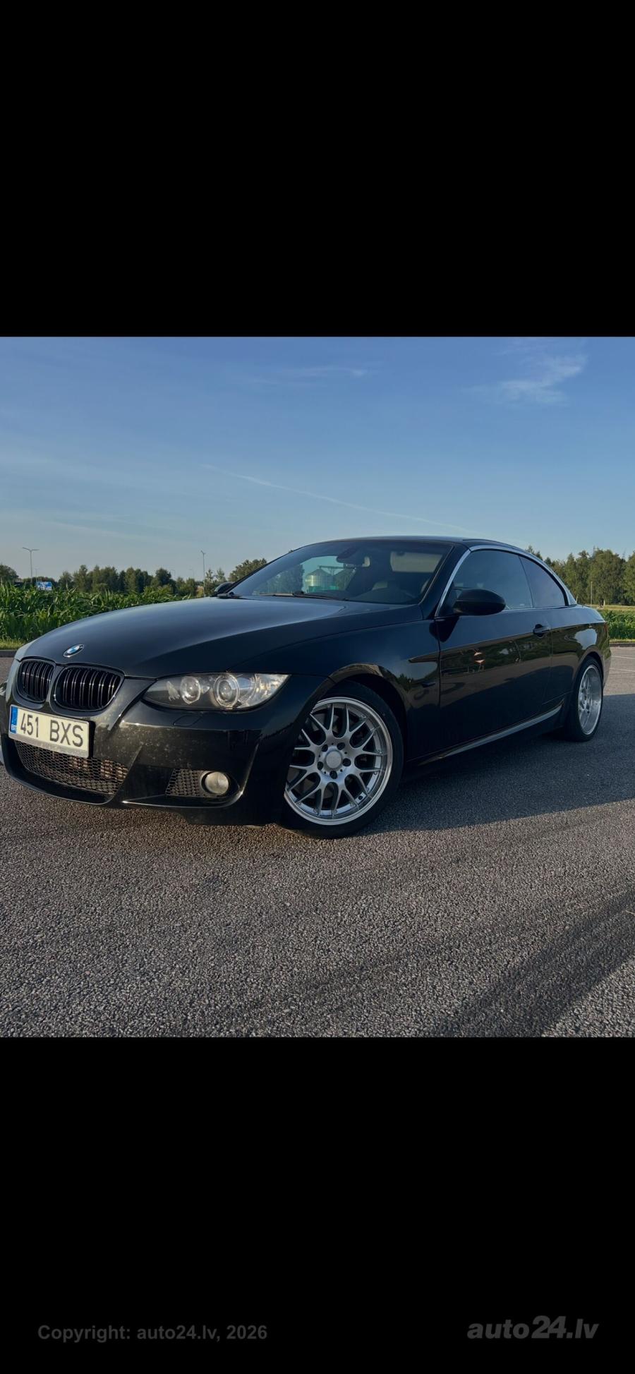 Black BMW 3 Series 2009 in Tallinn, with an engine capacity of 3.00 L and mileage of 290 thousand km for 9000 €, photo 1 on AUTOMOTO.COM.LV