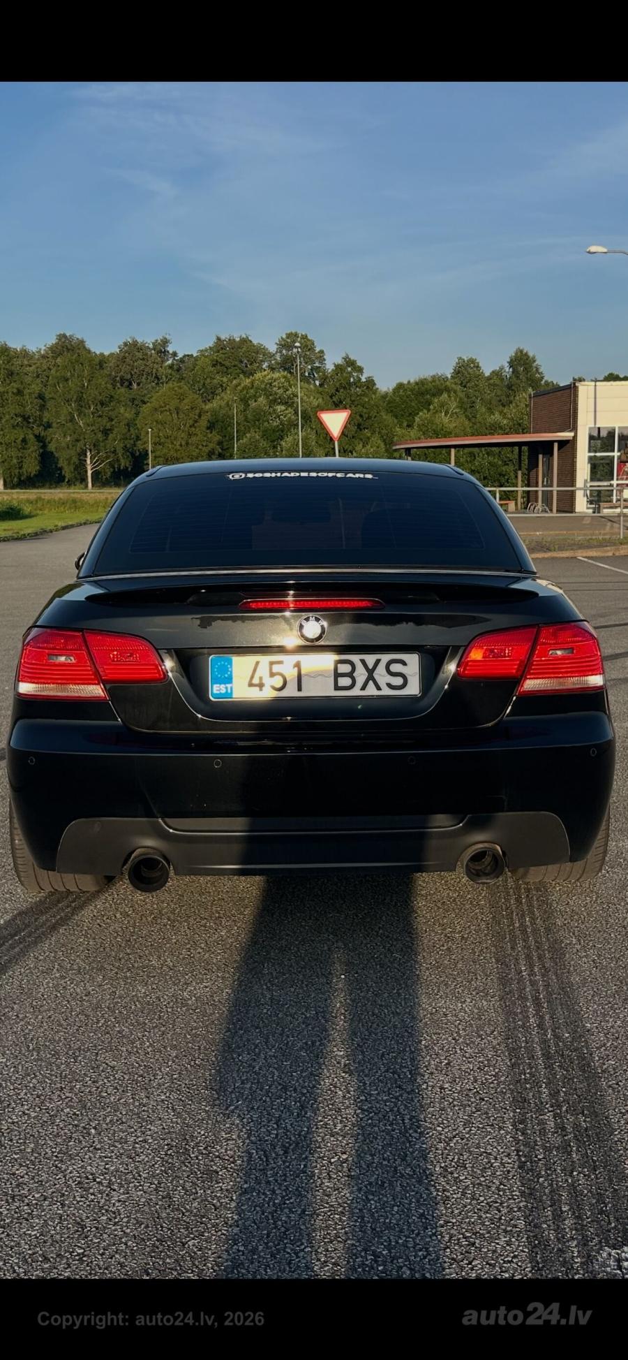 Black BMW 3 Series 2009 in Tallinn, with an engine capacity of 3.00 L and mileage of 290 thousand km for 9000 €, photo 5 on AUTOMOTO.COM.LV