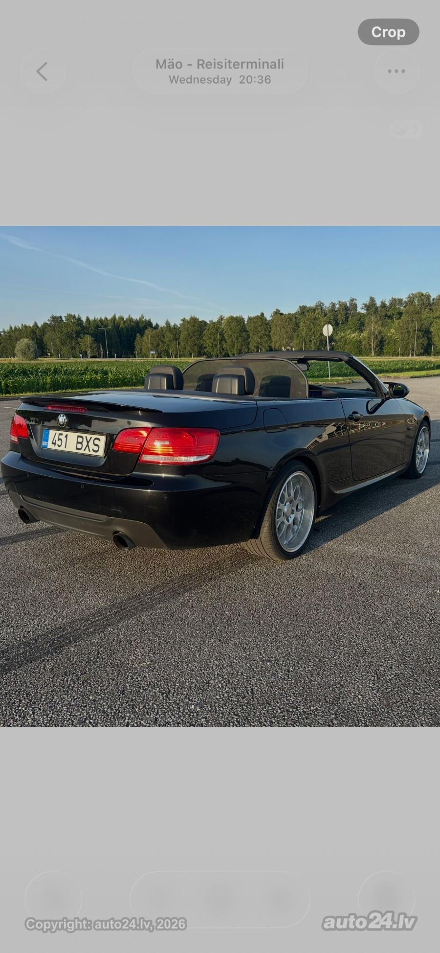Black BMW 3 Series 2009 in Tallinn, with an engine capacity of 3.00 L and mileage of 290 thousand km for 9000 €, photo 9 on AUTOMOTO.COM.LV