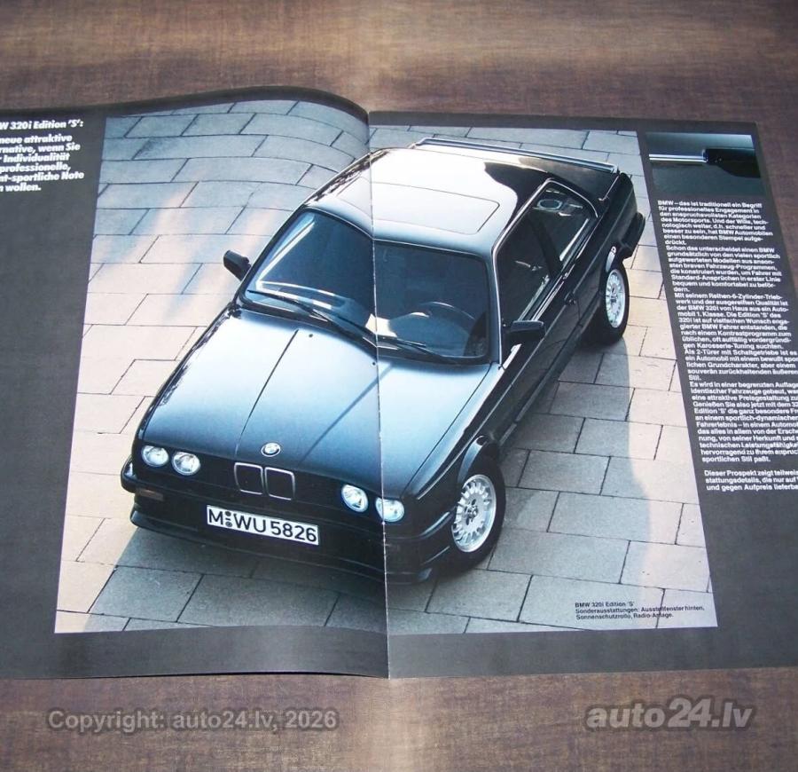 Black BMW 3 Series 1985 in Tallinn, with an engine capacity of 2.00 L and mileage of 316 thousand km for 19890 €, photo 20 on AUTOMOTO.COM.LV