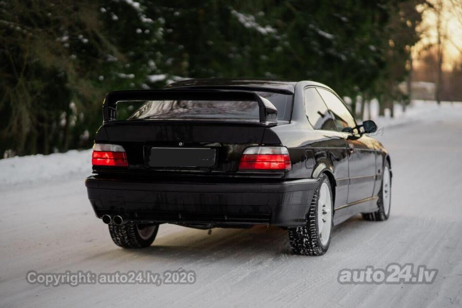 Black BMW 3 Series 1995 in Viljandi, with an engine capacity of 1.80 L and mileage of 256 thousand km for 6999 €, photo 2 on AUTOMOTO.COM.LV