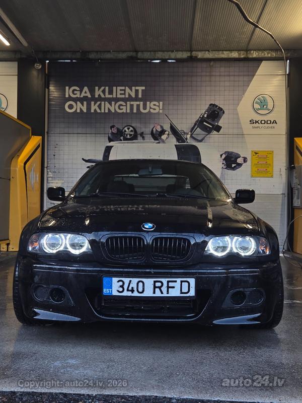Black BMW 3 Series 2001 in Tallinn, with an engine capacity of 2.20 L and mileage of 0 thousand km for 5999 €, photo 2 on AUTOMOTO.COM.LV