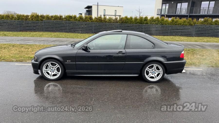 Black BMW 3 Series 2002 in Tallinn, with an engine capacity of 2.50 L and mileage of 263 thousand km for 5200 €, photo 9 on AUTOMOTO.COM.LV