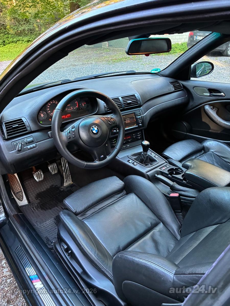 Black BMW 3 Series 2004 in Tallinn, with an engine capacity of 3.00 L and mileage of 385 thousand km for 7500 €, photo 5 on AUTOMOTO.COM.LV