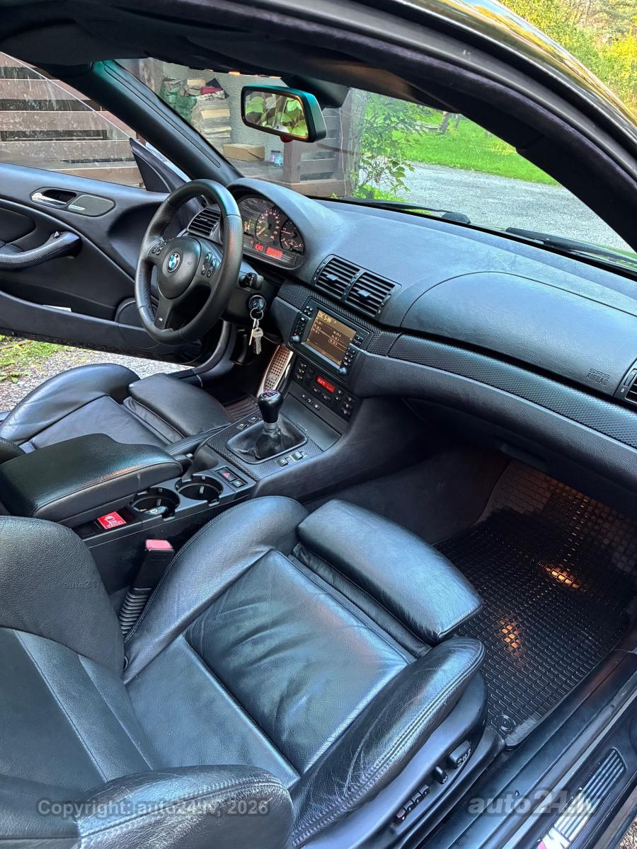 Black BMW 3 Series 2004 in Tallinn, with an engine capacity of 3.00 L and mileage of 385 thousand km for 7500 €, photo 6 on AUTOMOTO.COM.LV