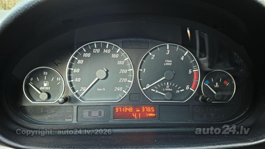 Черный БМВ 3 Серия 2004 в Рапла, объемом двигателя 2.00 л и пробегом 371 тыс. км за 4790 €, фото 16 на AUTOMOTO.COM.LV