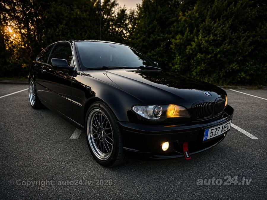 Black BMW 3 Series 2005 in Tallinn, with an engine capacity of 2.20 L and mileage of 239 thousand km for 9000 €, photo 4 on AUTOMOTO.COM.LV