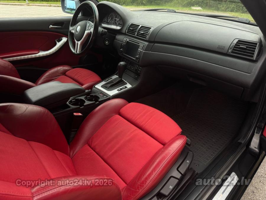 Black BMW 3 Series 2005 in Tallinn, with an engine capacity of 2.20 L and mileage of 239 thousand km for 9000 €, photo 17 on AUTOMOTO.COM.LV