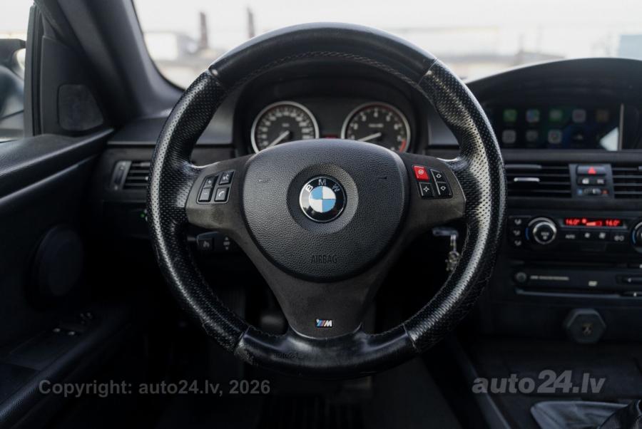 Black BMW 3 Series 2007 in Tallinn, with an engine capacity of 3.00 L and mileage of 282 thousand km for 15900 €, photo 14 on AUTOMOTO.COM.LV