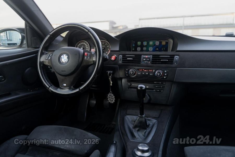 Black BMW 3 Series 2007 in Tallinn, with an engine capacity of 3.00 L and mileage of 282 thousand km for 15900 €, photo 15 on AUTOMOTO.COM.LV