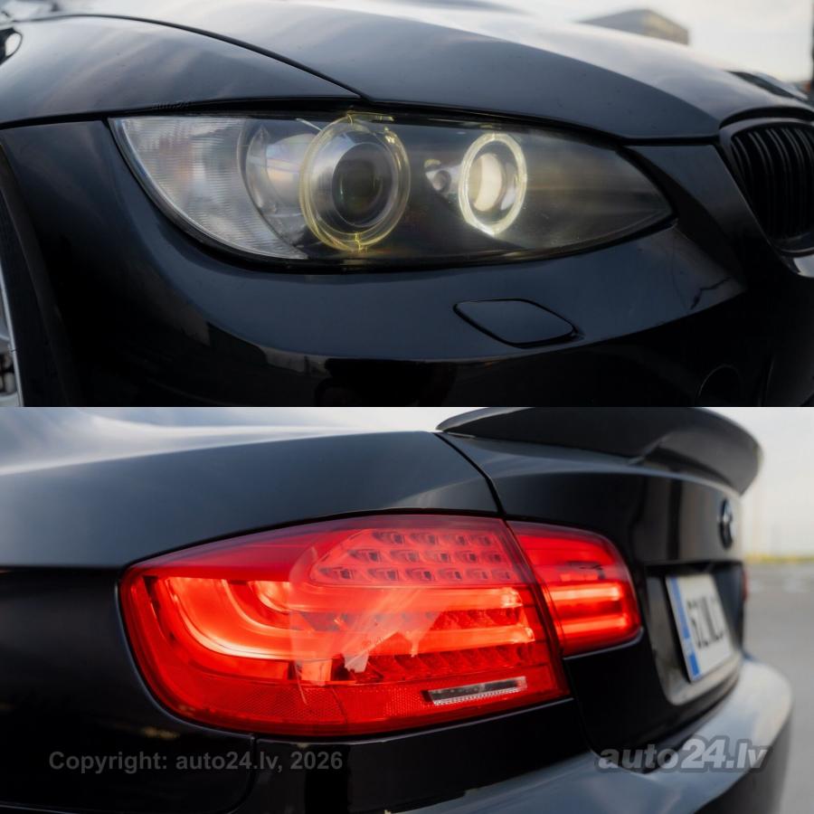 Black BMW 3 Series 2007 in Tallinn, with an engine capacity of 3.00 L and mileage of 282 thousand km for 15900 €, photo 25 on AUTOMOTO.COM.LV