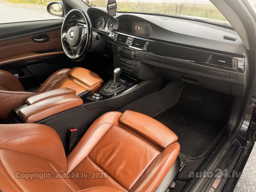 Black BMW 3 Series 2007 in Tallinn, with an engine capacity of 3.00 L and mileage of 414 thousand km for 8600 €, photo 9 on AUTOMOTO.COM.LV