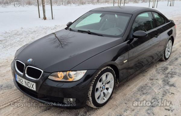 Black BMW 3 Series 2008 in Tallinn, with an engine capacity of 2.00 L and mileage of 165 thousand km for 4990 €, photo 1 on AUTOMOTO.COM.LV