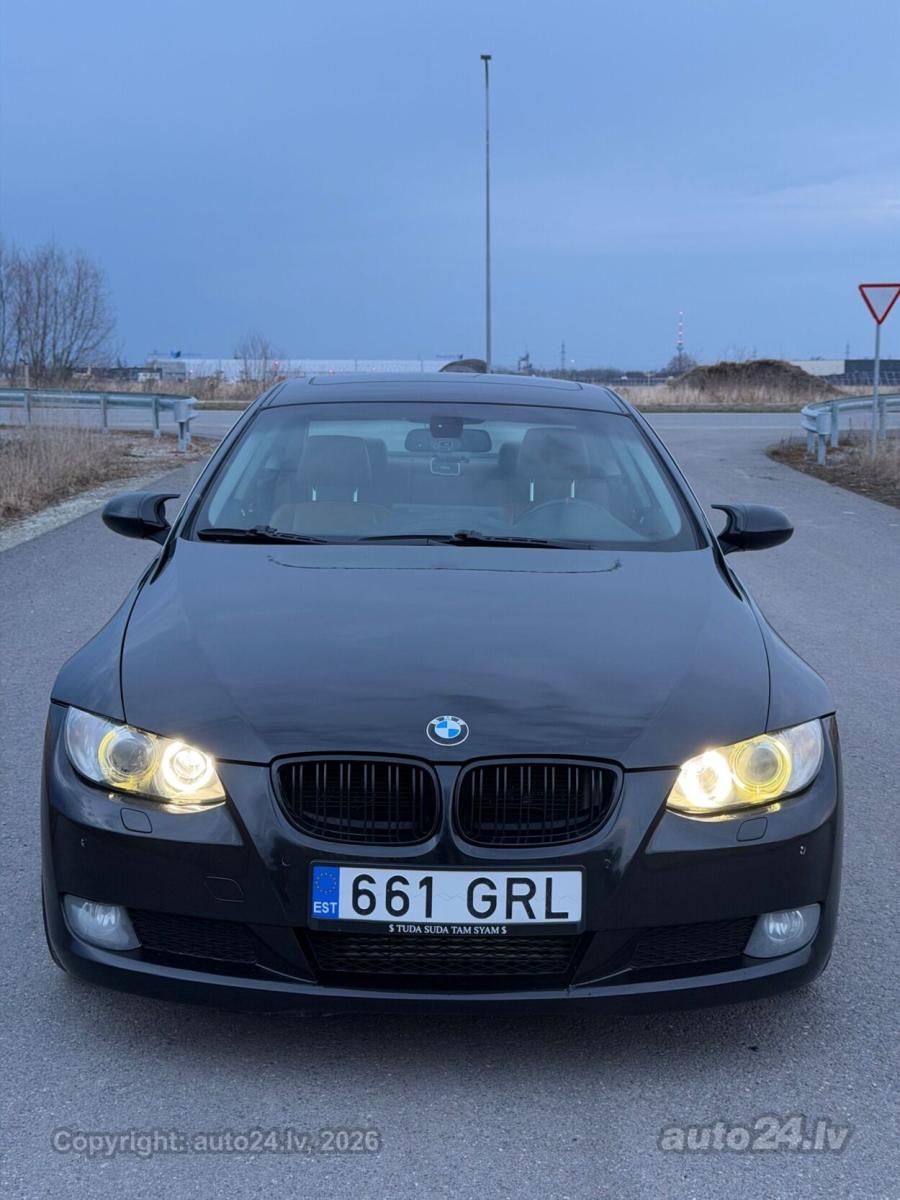 Melns BMW 3 Series 2008 Tallina, ar dzinēja tilpumu 3.00 L un nobraukumu 368 tūkst. km par 8800 €, foto 1 vietnē AUTOMOTO.COM.LV