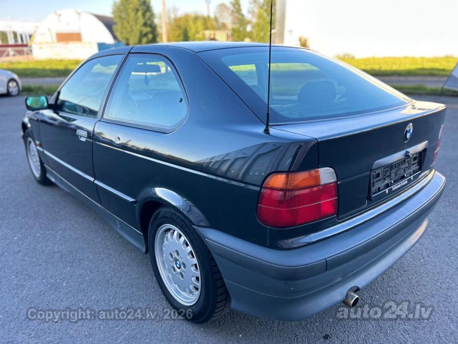 Black BMW 3 Series 1994 in Tartu, with an engine capacity of 0.00 L and mileage of 163 thousand km for 1800 €, photo 7 on AUTOMOTO.COM.LV