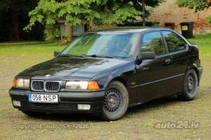 Melns BMW 3 Series 1995 Tartu, ar dzinēja tilpumu 1.60 L un nobraukumu 270 tūkst. km par 1499 €, foto  vietnē AUTOMOTO.COM.LV