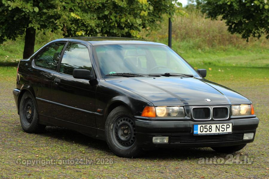 Melns BMW 3 Series 1995 Tartu, ar dzinēja tilpumu 1.60 L un nobraukumu 270 tūkst. km par 1499 €, foto 3 vietnē AUTOMOTO.COM.LV