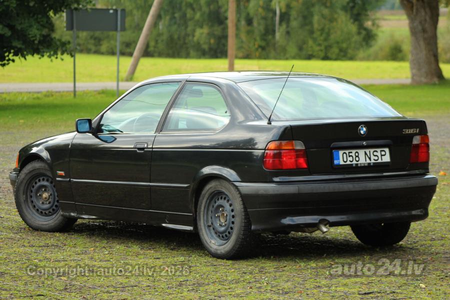 Melns BMW 3 Series 1995 Tartu, ar dzinēja tilpumu 1.60 L un nobraukumu 270 tūkst. km par 1499 €, foto 5 vietnē AUTOMOTO.COM.LV