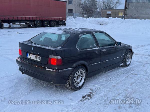 Black BMW 3 Series 1997 in Tallinn, with an engine capacity of 1.90 L and mileage of 0 thousand km for 3200 €, photo 4 on AUTOMOTO.COM.LV