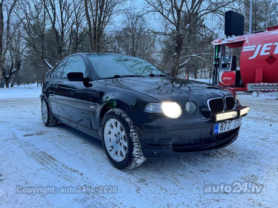 Black BMW 3 Series 2001 in Tallinn, with an engine capacity of 1.80 L and mileage of 344 thousand km for 3000 €, photo 2 on AUTOMOTO.COM.LV