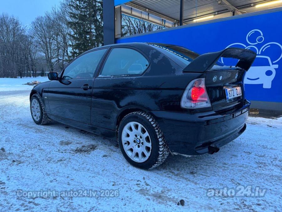 Black BMW 3 Series 2001 in Tallinn, with an engine capacity of 1.80 L and mileage of 344 thousand km for 3000 €, photo 4 on AUTOMOTO.COM.LV