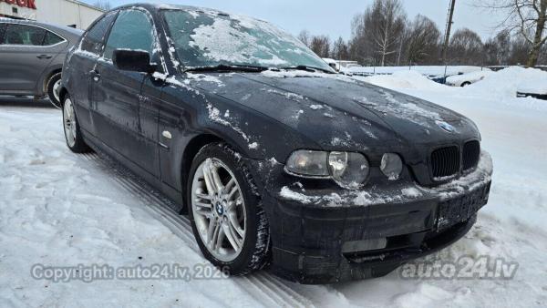 Black BMW 3 Series 2002 in Tartu, with an engine capacity of 2.00 L and mileage of 196 thousand km for 2290 €, photo 2 on AUTOMOTO.COM.LV