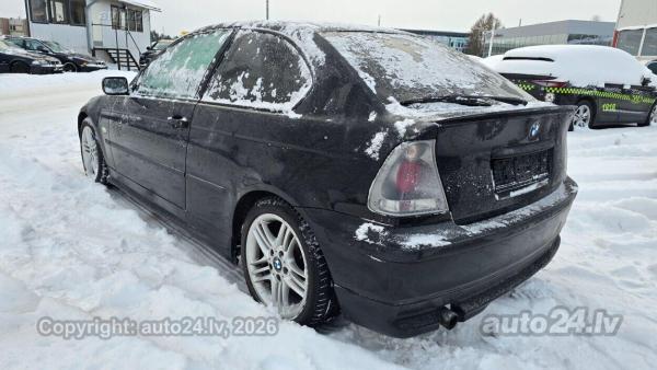 Black BMW 3 Series 2002 in Tartu, with an engine capacity of 2.00 L and mileage of 196 thousand km for 2290 €, photo 4 on AUTOMOTO.COM.LV