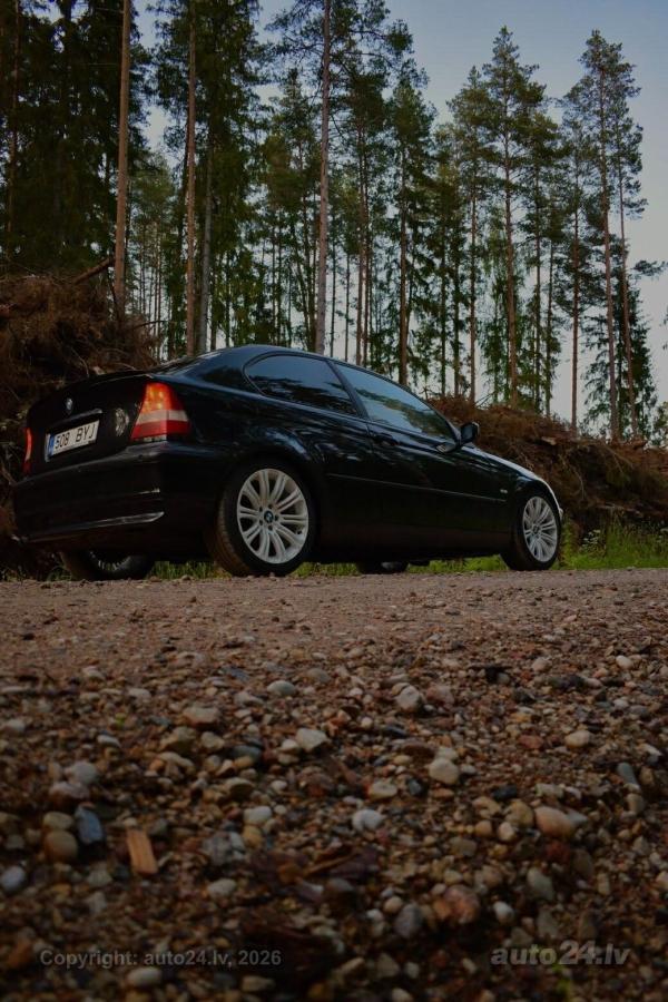 Black BMW 3 Series 2002 in Tartu, with an engine capacity of 2.00 L and mileage of 210 thousand km for 3500 €, photo 2 on AUTOMOTO.COM.LV