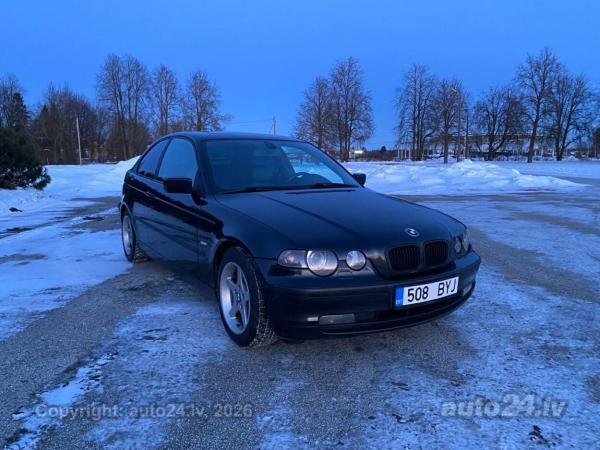 Black BMW 3 Series 2002 in Tartu, with an engine capacity of 2.00 L and mileage of 210 thousand km for 3500 €, photo 3 on AUTOMOTO.COM.LV